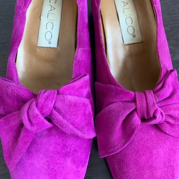 Calico | Shoes | Vintage Magenta Pumps | Poshmark